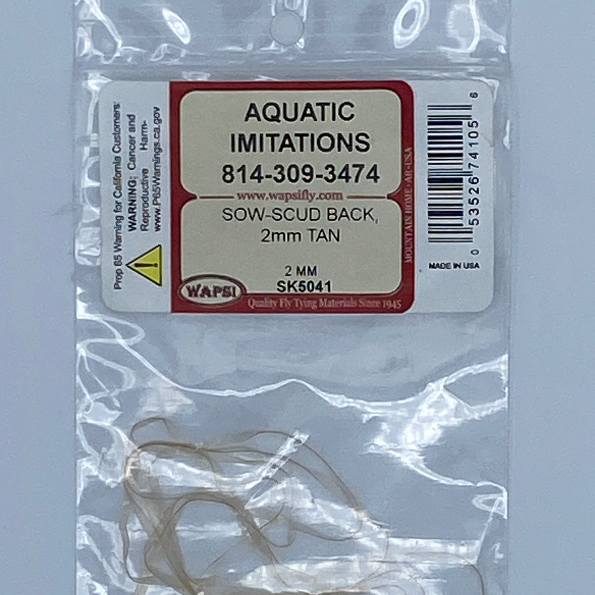 Sow-Scud Back – Aquatic Imitations